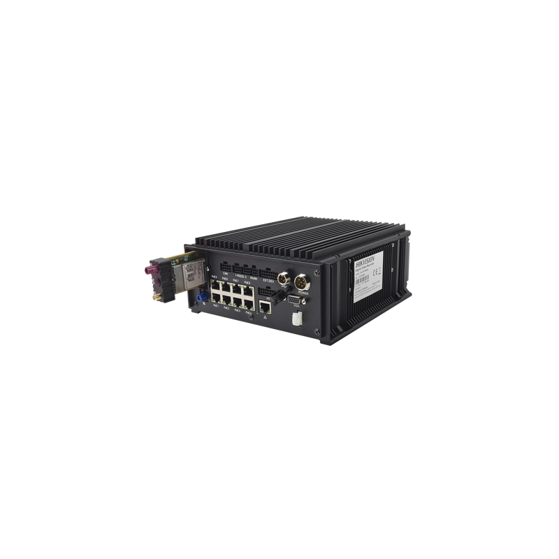 NVR Móvil 8 canales de 2MP con 8 puertos PoE